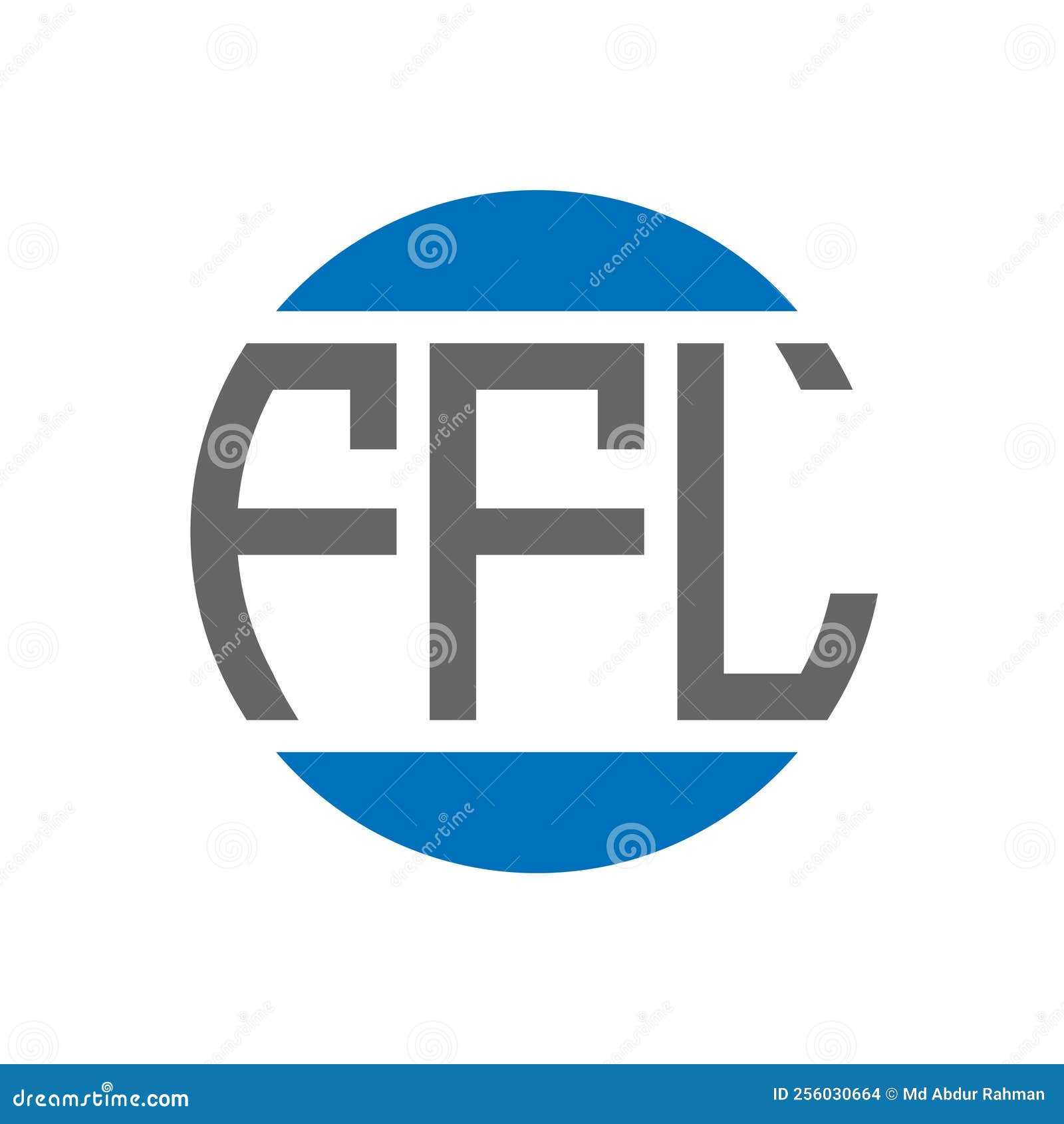FFL Letter Logo Design on White Background. FFL Creative Initials ...