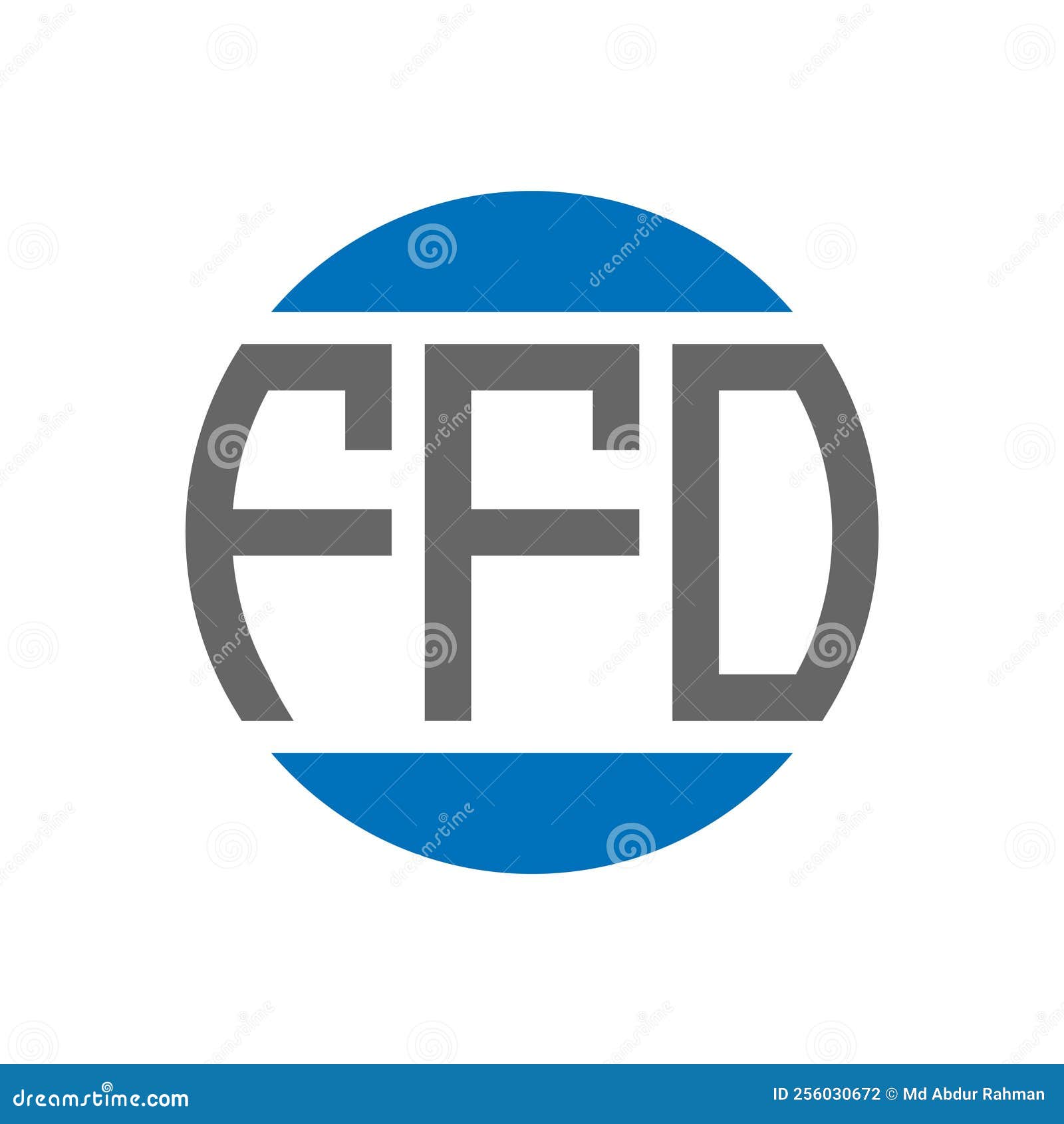 FFO Letter Logo Design on White Background. FFO Creative Initials ...