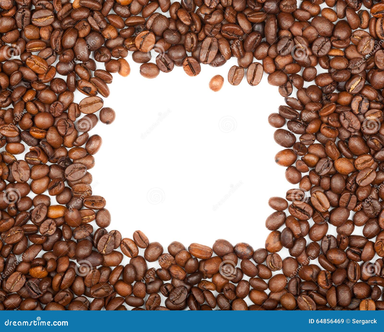 Fframe of Coffee Beans for the Photos Stock Image - Image of espresso ...