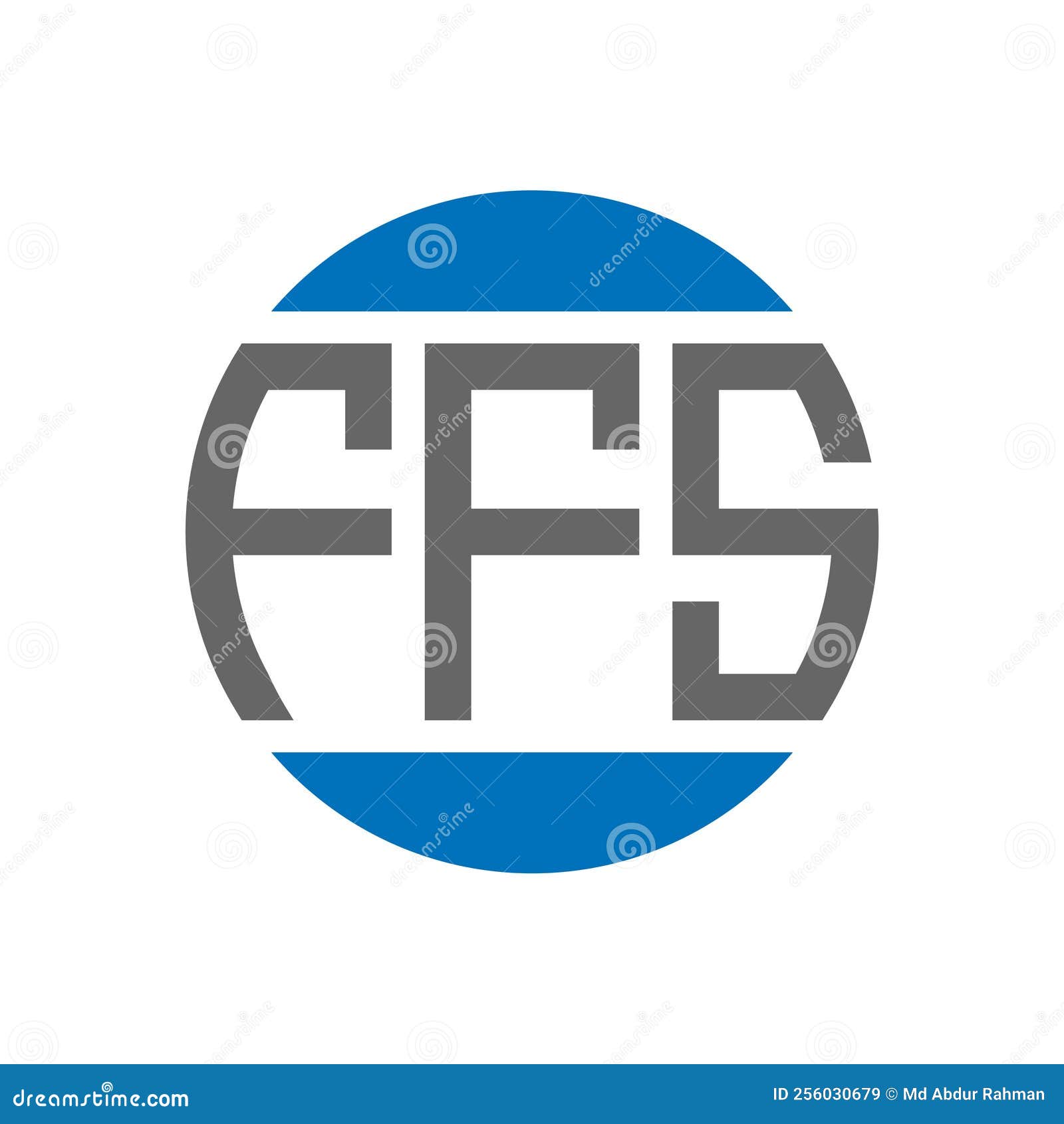 FFS Letter Logo Design on White Background. FFS Creative Initials ...