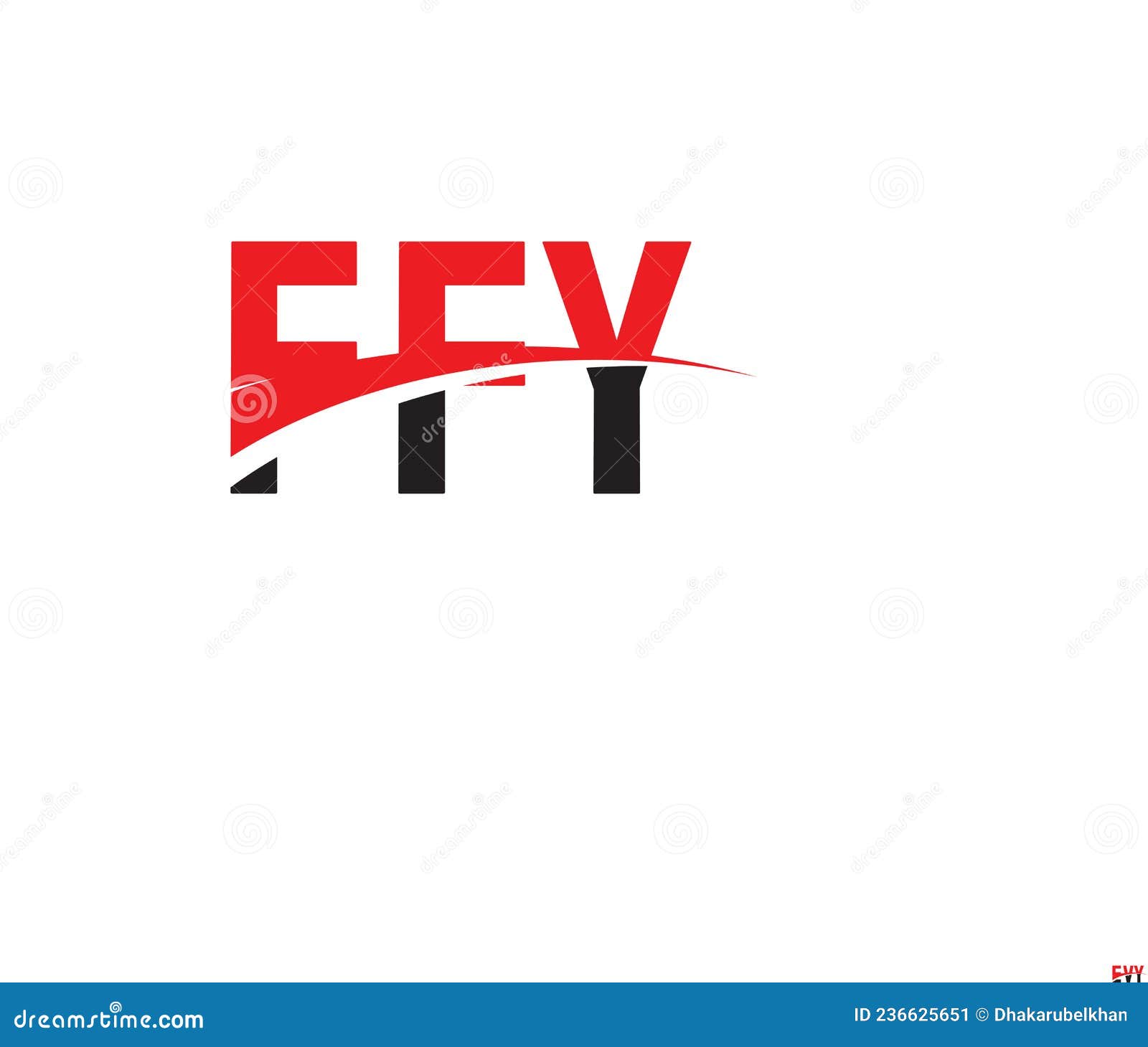 FFY Letter Initial Logo Design Vector Illustration Stock Vector ...