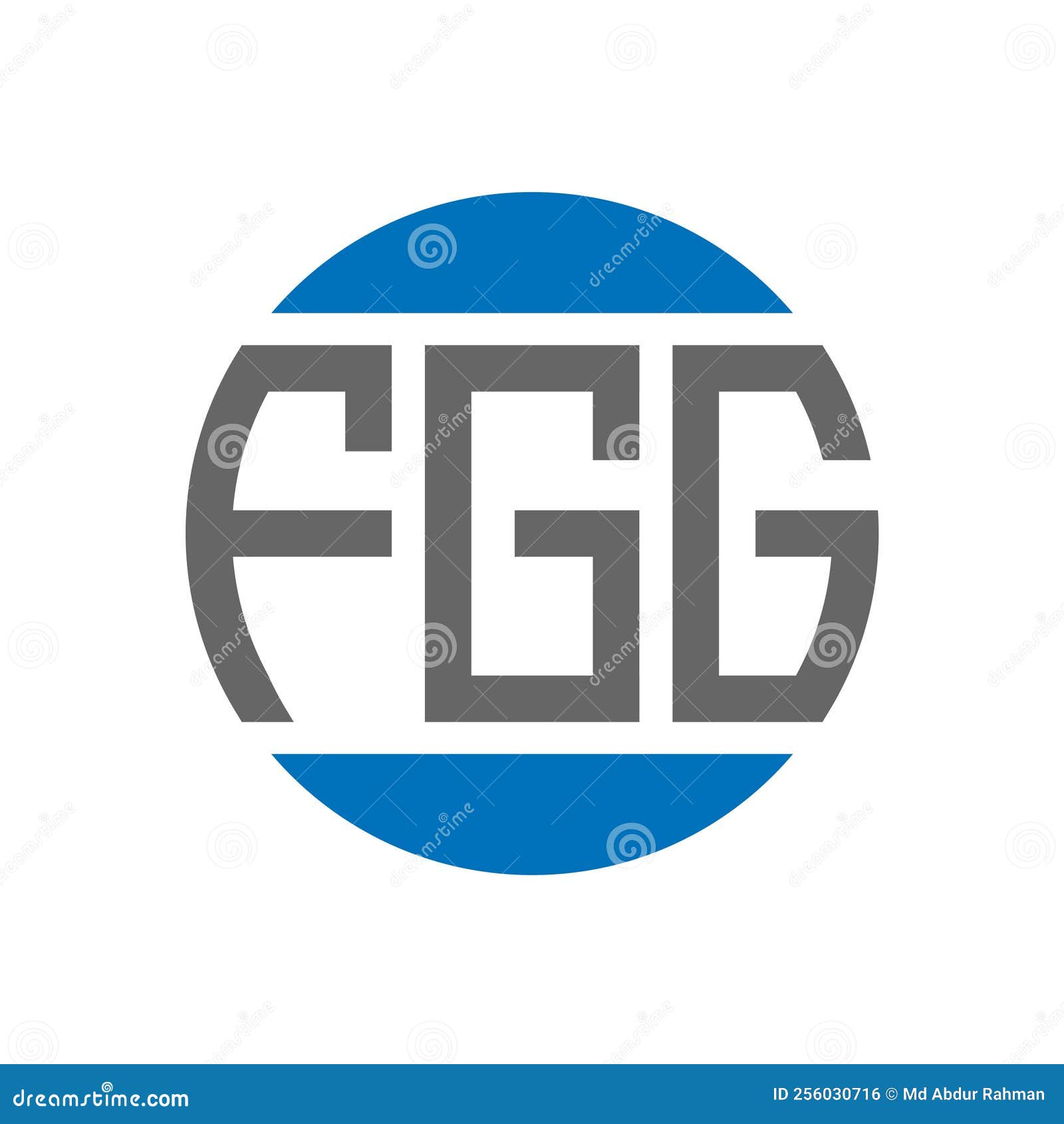 FGG Letter Logo Design on White Background. FGG Creative Initials ...
