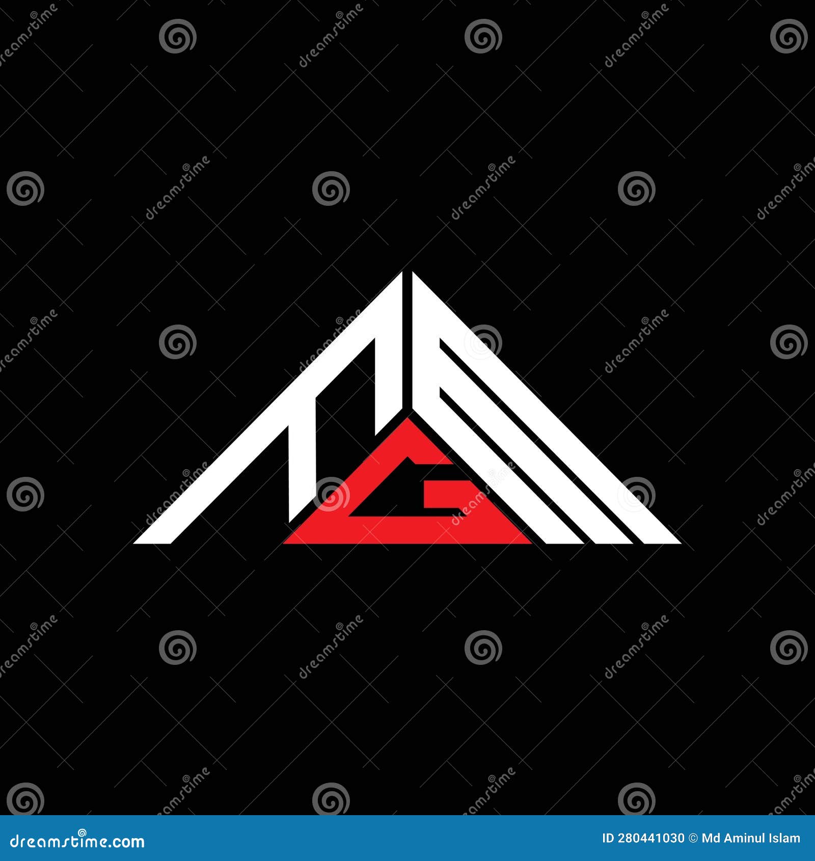 FGM Letter Logo Creative Design with Vector Graphic, FGM Simple and ...