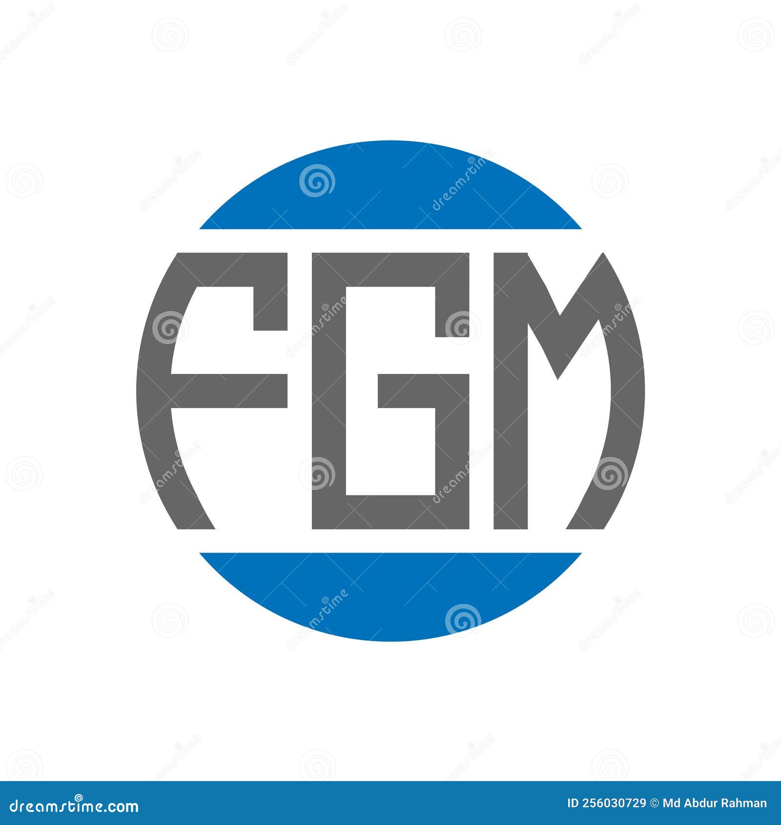 FGM Letter Logo Design On White Background. FGM Creative Initials ...
