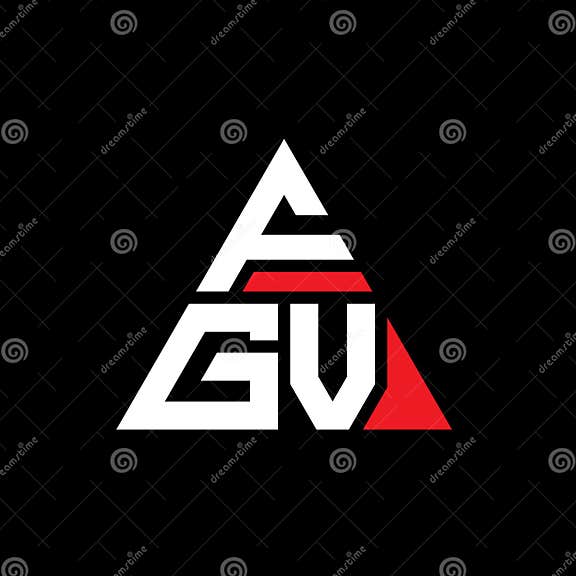 FGV Triangle Letter Logo Design with Triangle Shape. FGV Triangle Logo ...