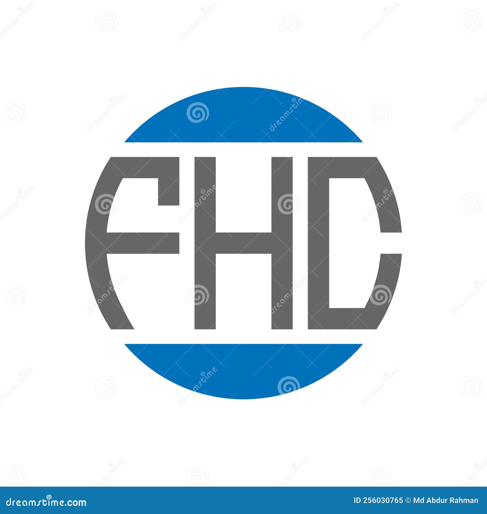 FHC Letter Logo Design on White Background. FHC Creative Initials ...