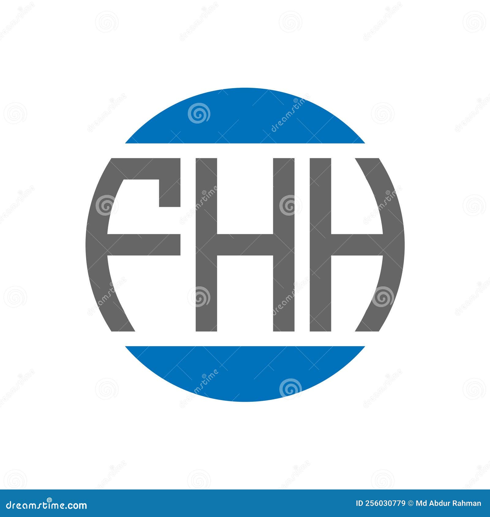 FHH Letter Logo Design on White Background. FHH Creative Initials ...