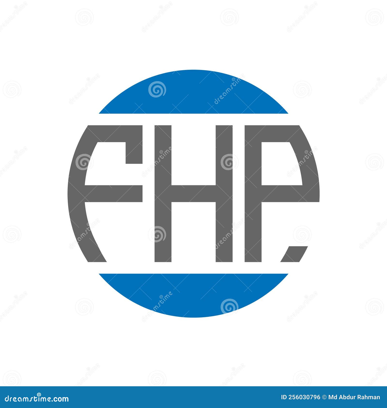 FHP Letter Logo Design on White Background. FHP Creative Initials ...