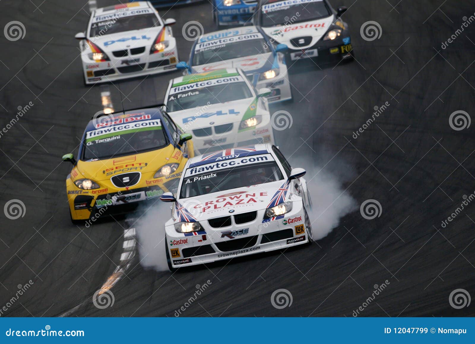 FIA WTCC race editorial stock image. Image of road, fast - 12047799