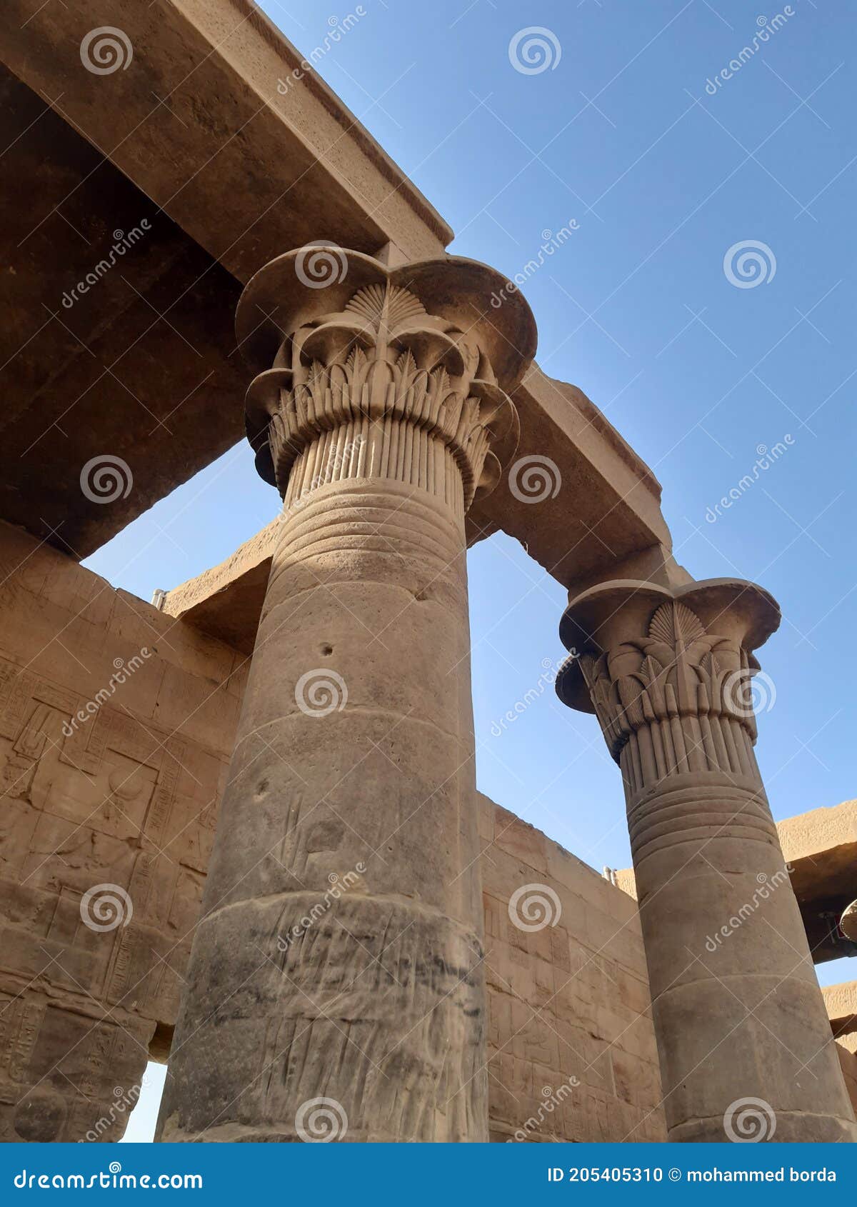 Fiala temple stock photo. Image of egypt, fiala, culture - 205405310
