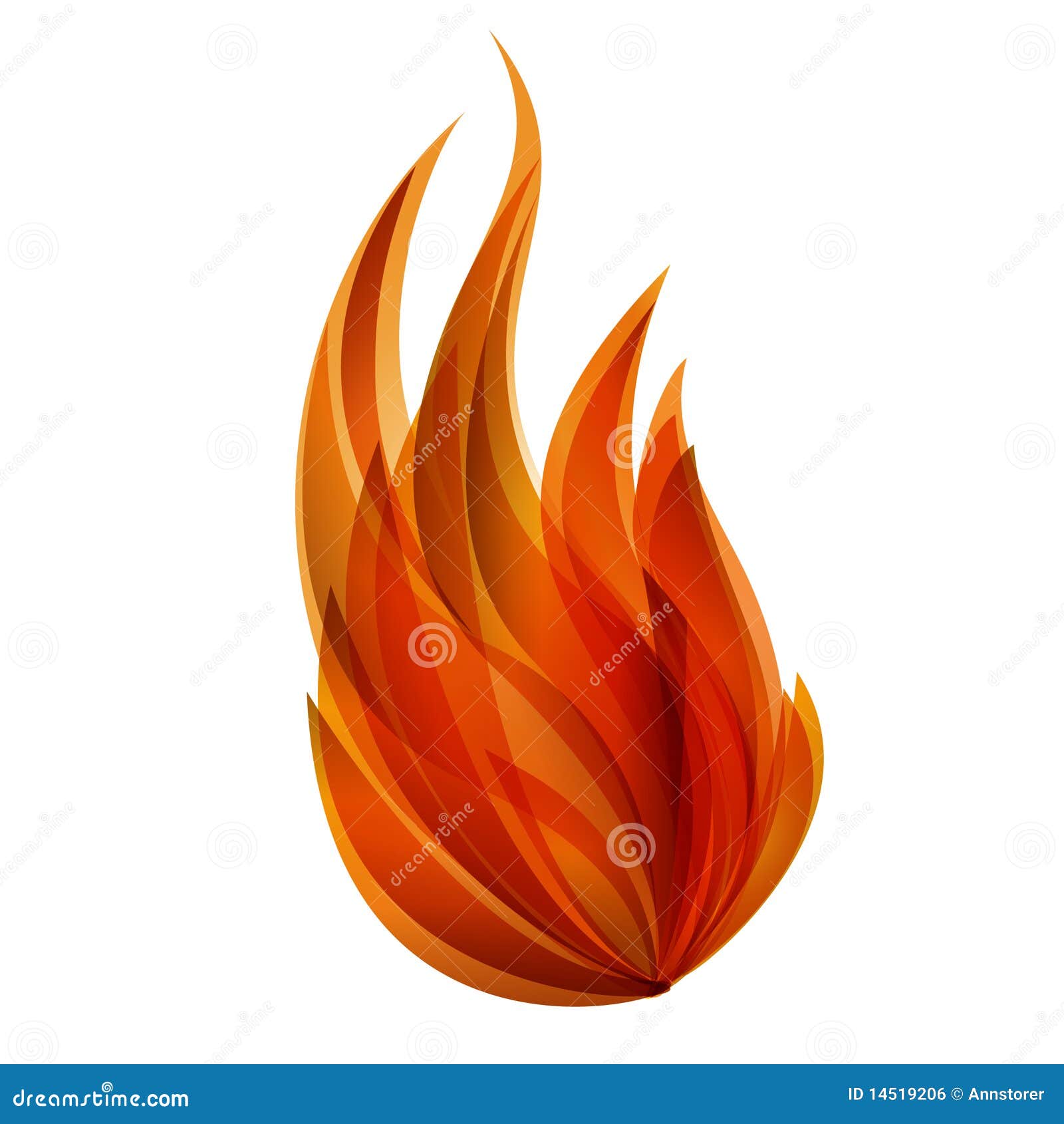 Fiamma illustrazione vettoriale. Illustrazione di fuoco - 14519206