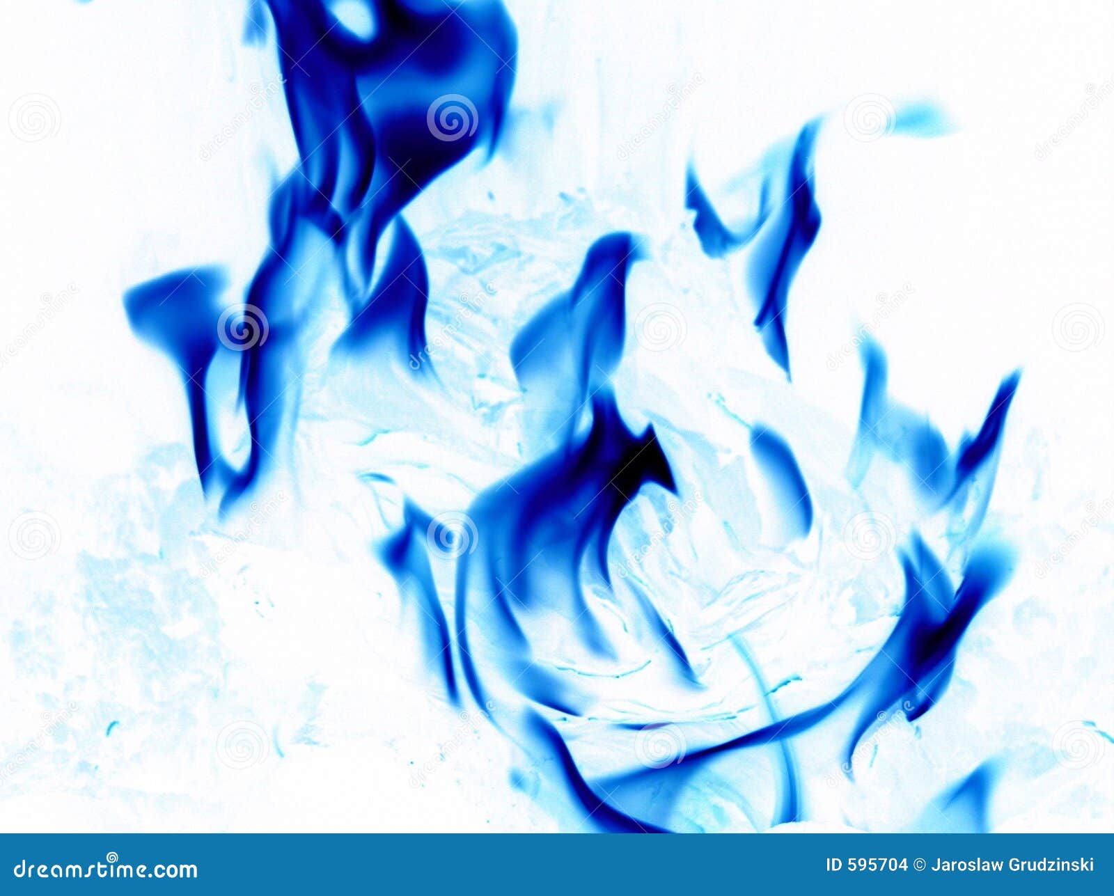 Fiamme blu fotografia stock. Immagine di potenza, sfondo - 595704