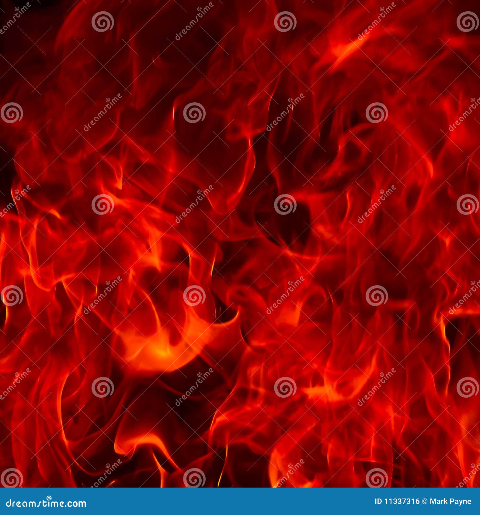 Fiamme Del Fuoco Rosso Dell'inferno Fotografia Stock - Immagine di ...