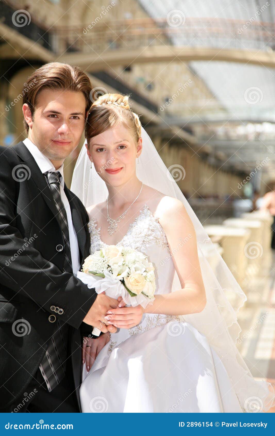 Fiance with the bride stock photo. Image of holding, fiance - 2896154