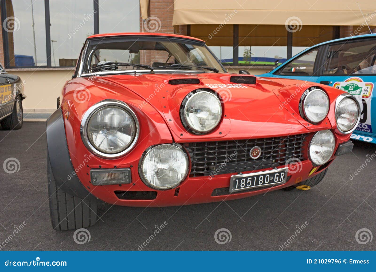 Fiat 124 Abarth Rally editorial photo. Image of sport - 21029796