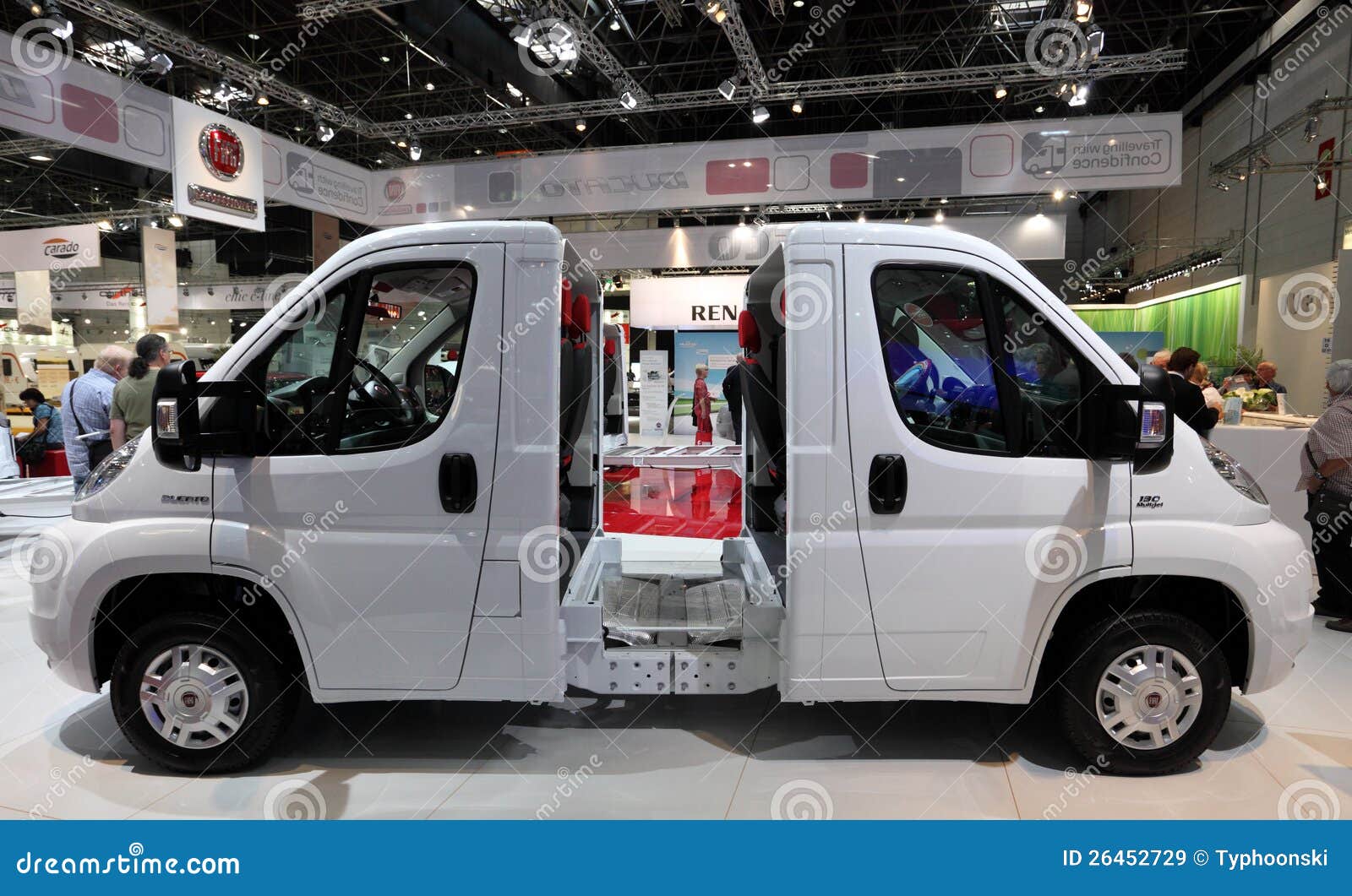 Fiat Ducato chassis editorial stock image. Image of truck - 26452729