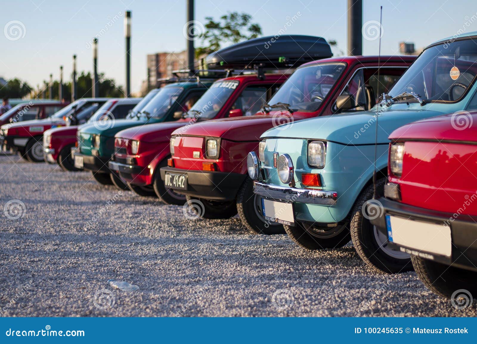 Fiat 126p, Also Known As `Maluch`, Iconic Small Polish Car With A ...