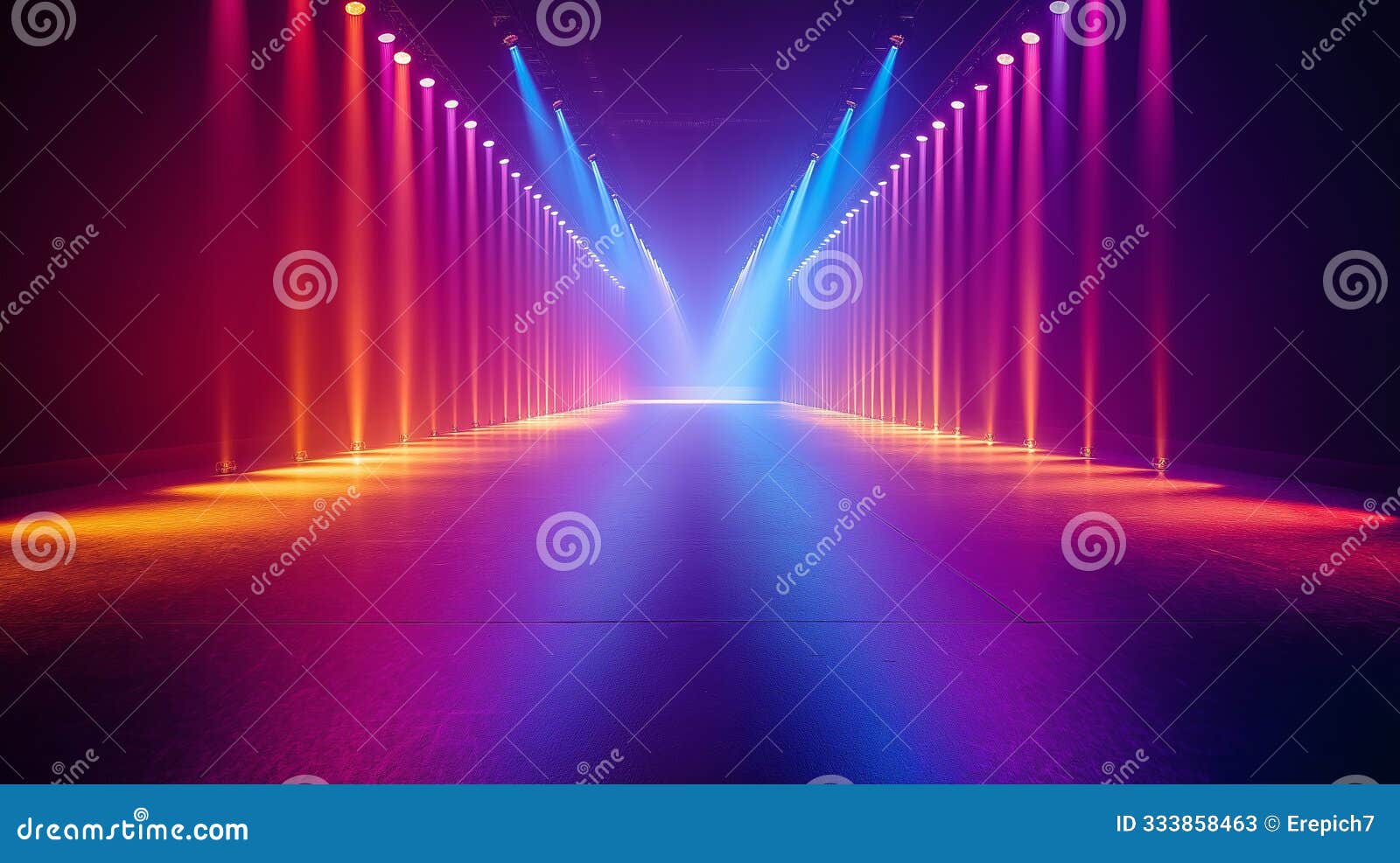 Fiber Abstract Optics Background with Lots of Light Rays and Bokeh ...