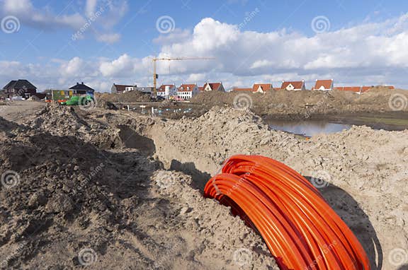 Fiber cable stock image. Image of rubber, protection - 39425351