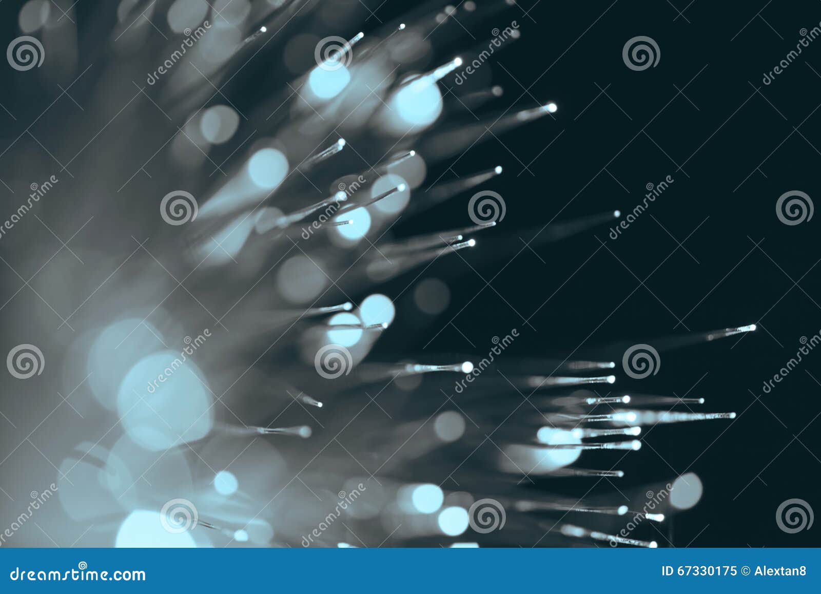 Fiber Cable Optic Technology Stock Image - Image of communications ...