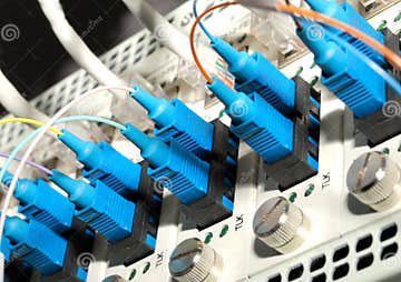 Fiber cables stock photo. Image of fibre, adsl, business - 8005414