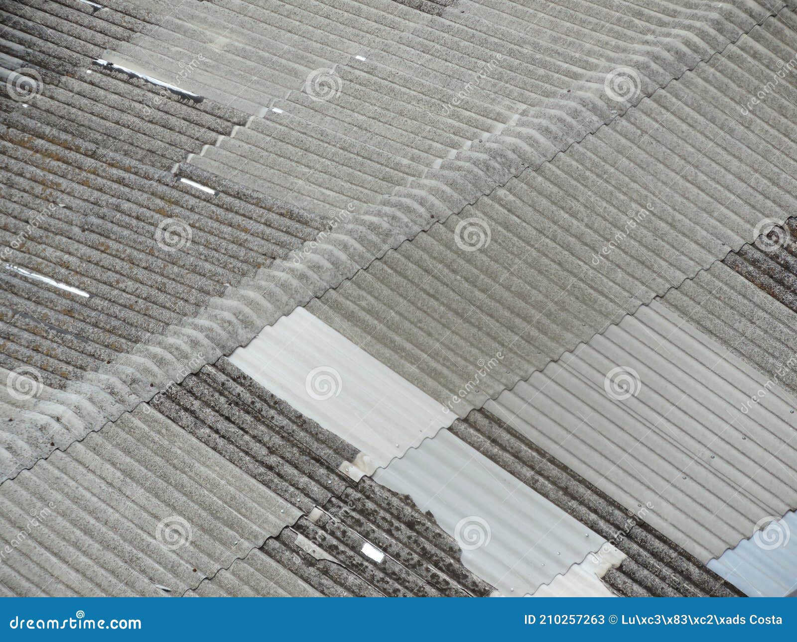 Fiber cement roof stock image. Image of wallpaper, close - 210257263