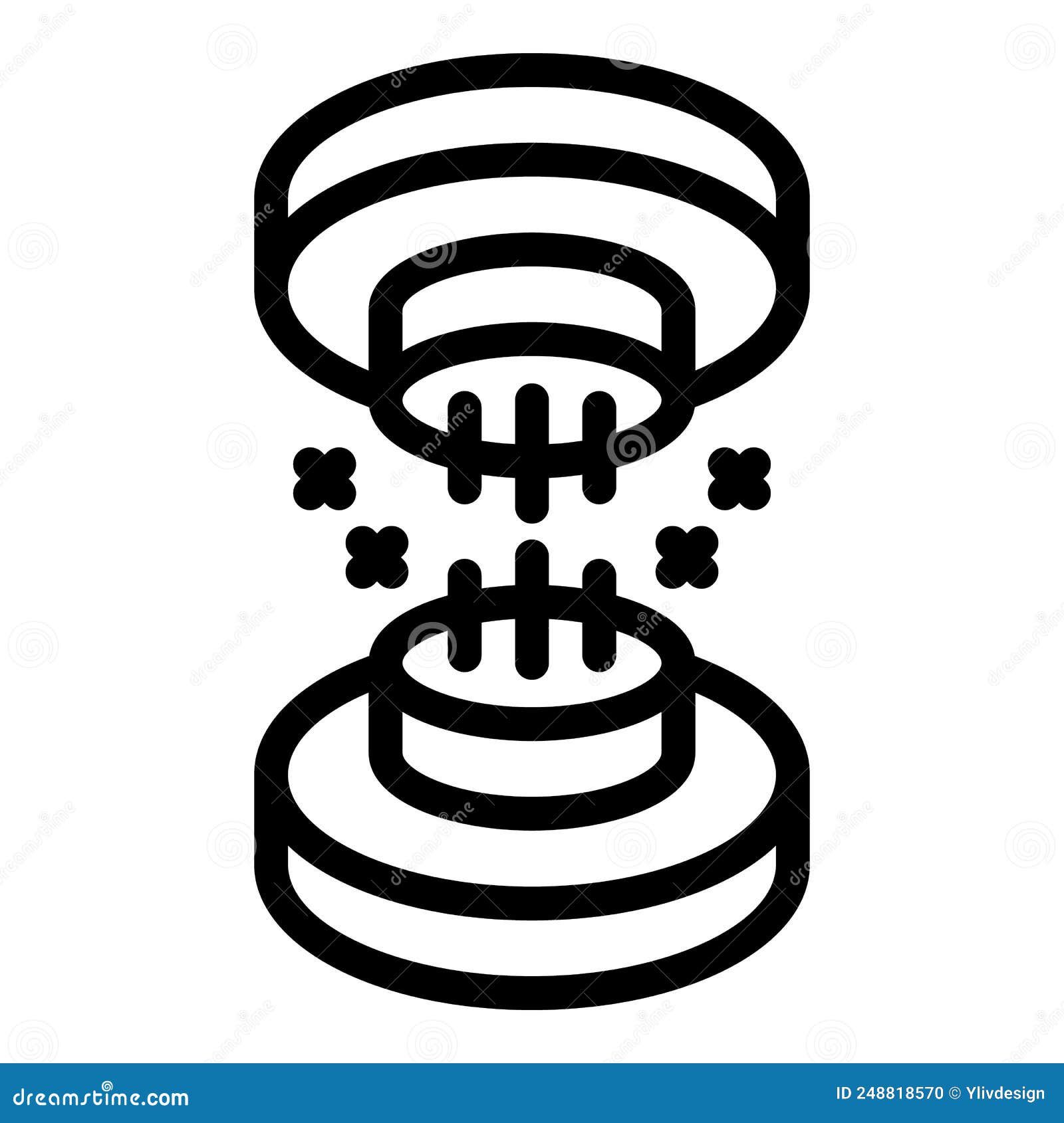 Aux Connector Icon. Different Colors. Vector On White Background ...