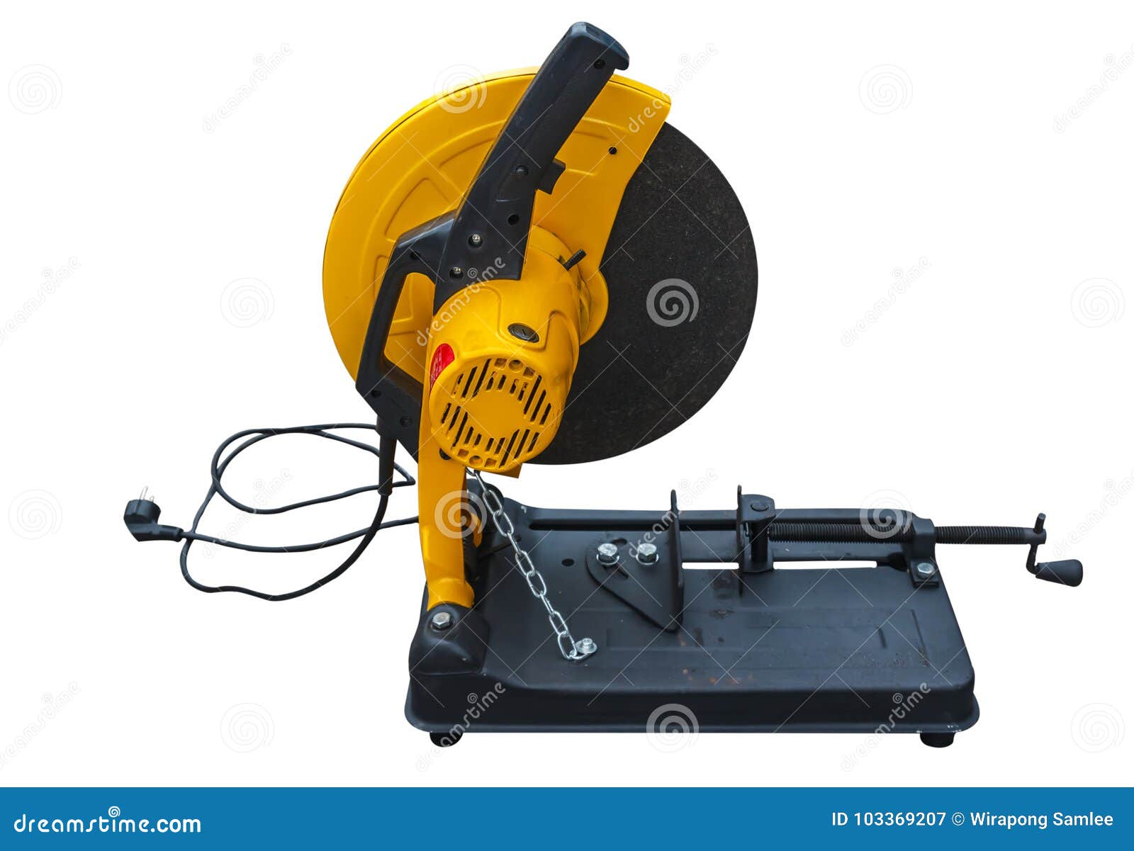 Fiber cutting machine stock image. Image of hand, equipment - 103369207