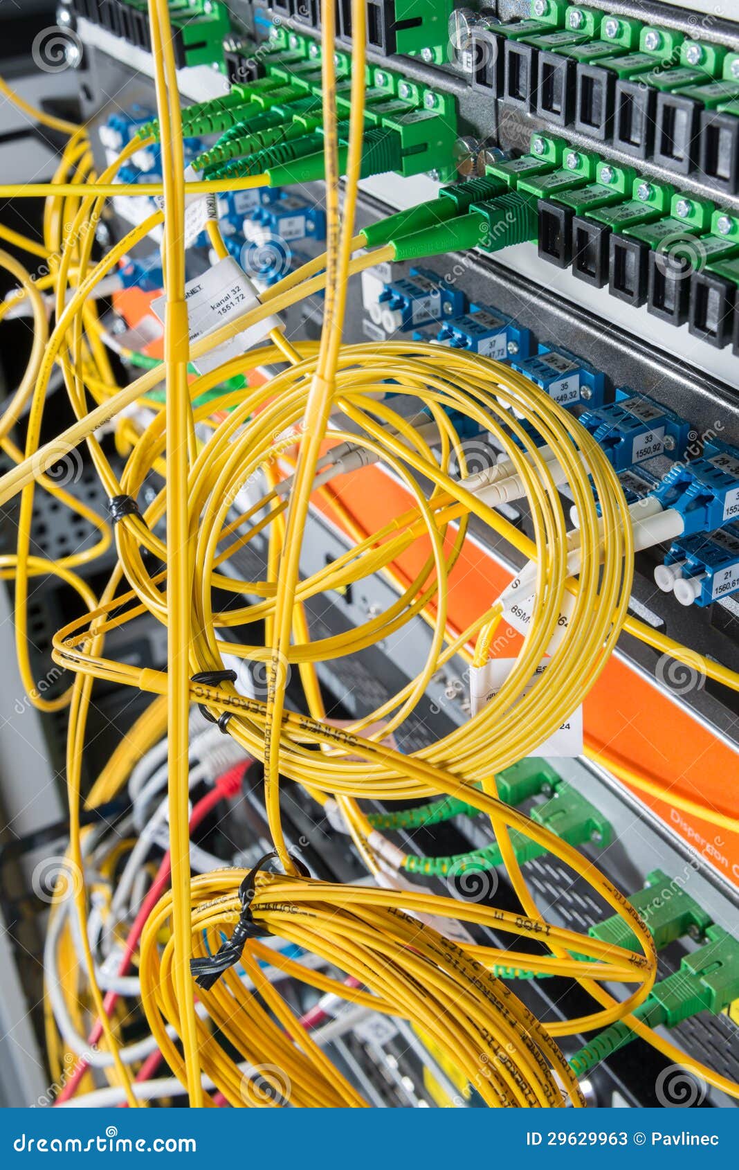 Fiber network server stock image. Image of datacenter - 29629963