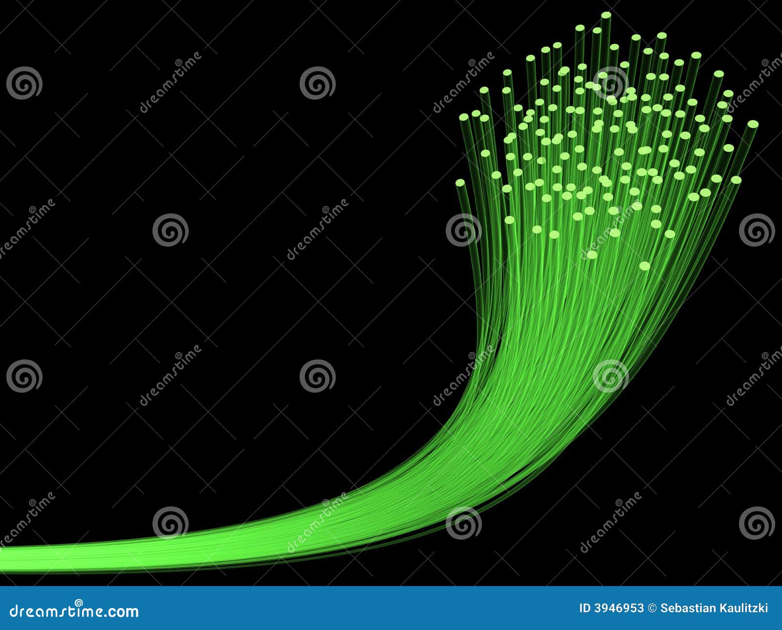 Fiber optic stock illustration. Illustration of modern - 3946953