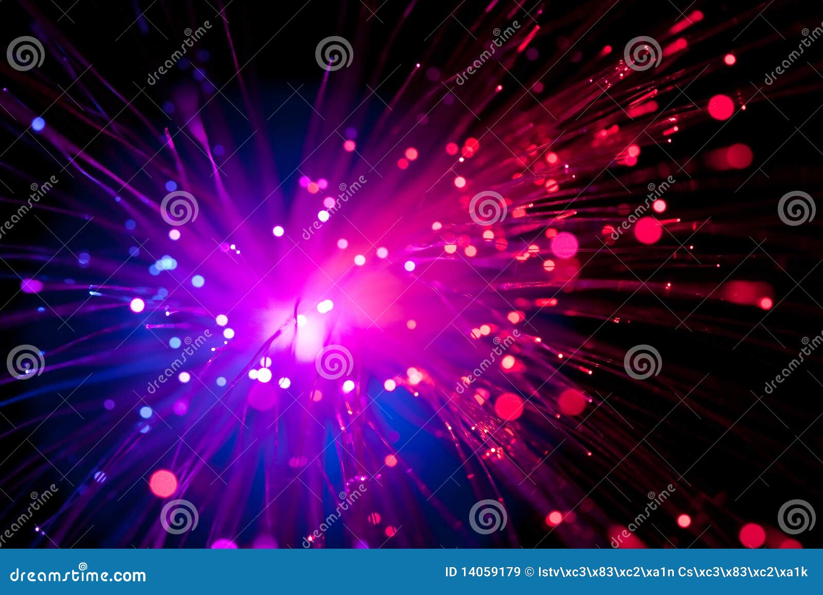 Fiber optic abstract stock image. Image of colorful, blur - 14059179
