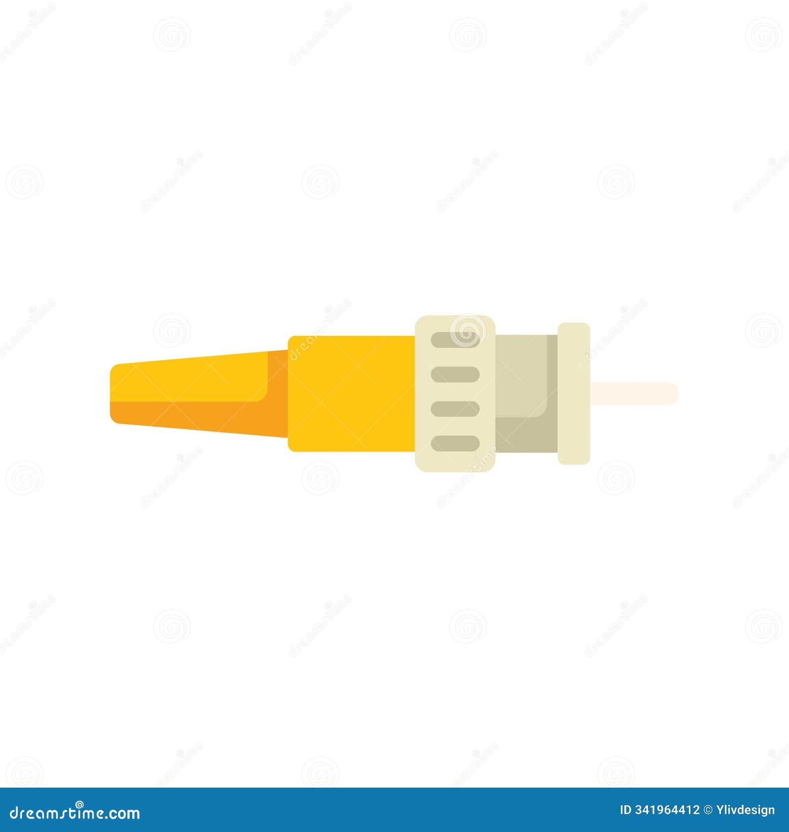 Fiber Optic Cable Connector Transmitting Digital Data Signal Stock ...