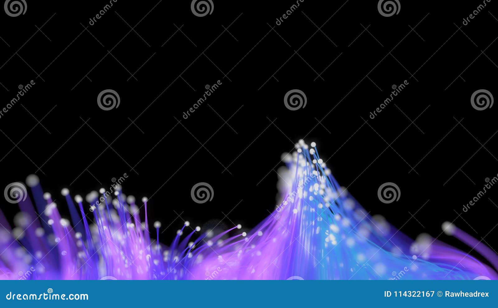 Fiber Optic Cable Flowing Across Frame. Stock Video - Video of fiber ...