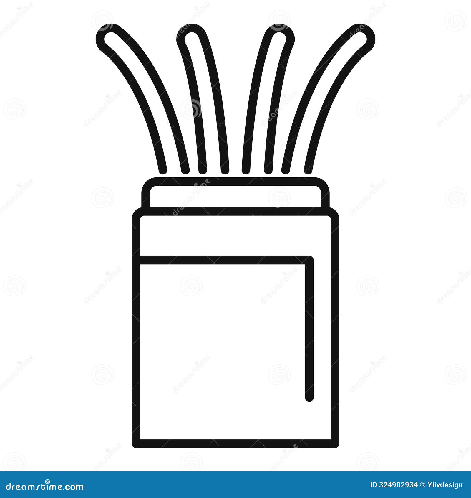 Fiber Optic Cable Transmitting Data Signal through Wires Stock Vector ...