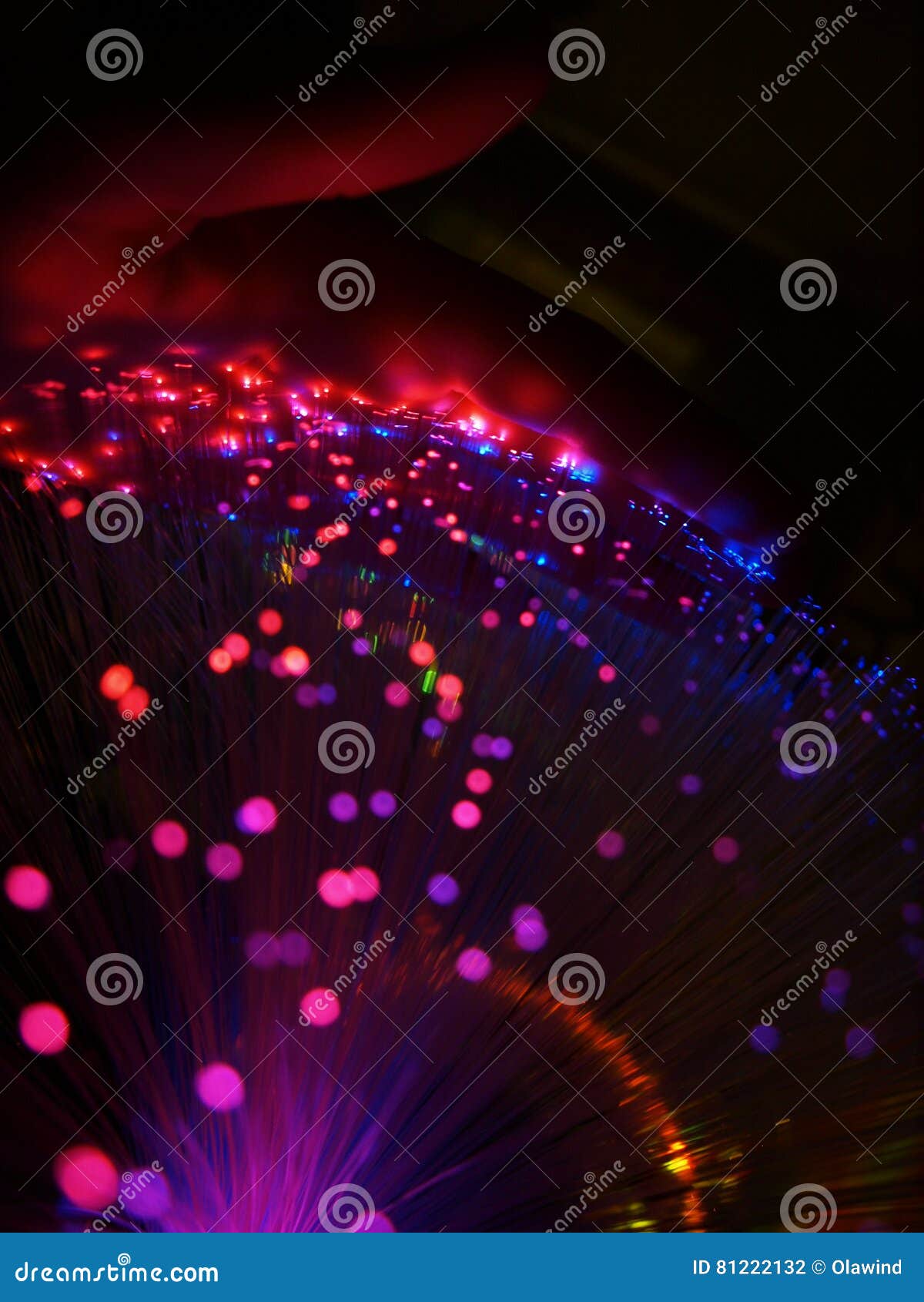 Fiber optic cables stock photo. Image of magic, colorfull - 81222132