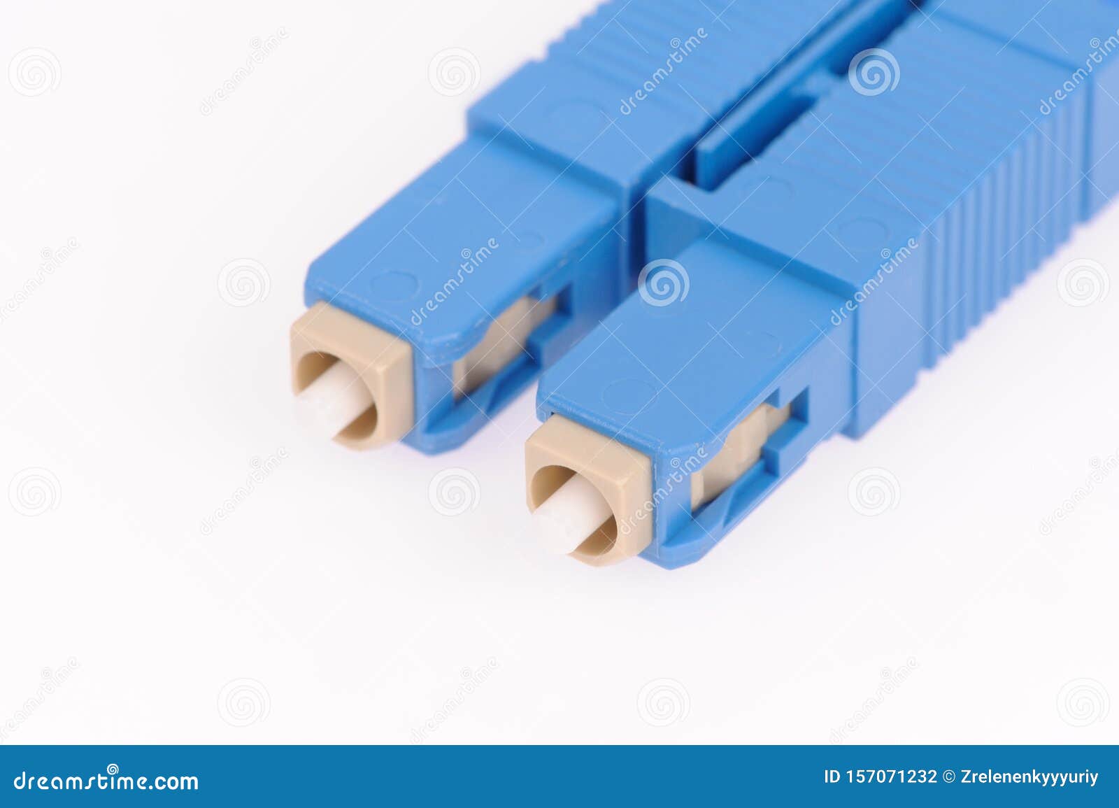 Fiber Optic Cables Isolated on Grey Background Stock Photo - Image of ...