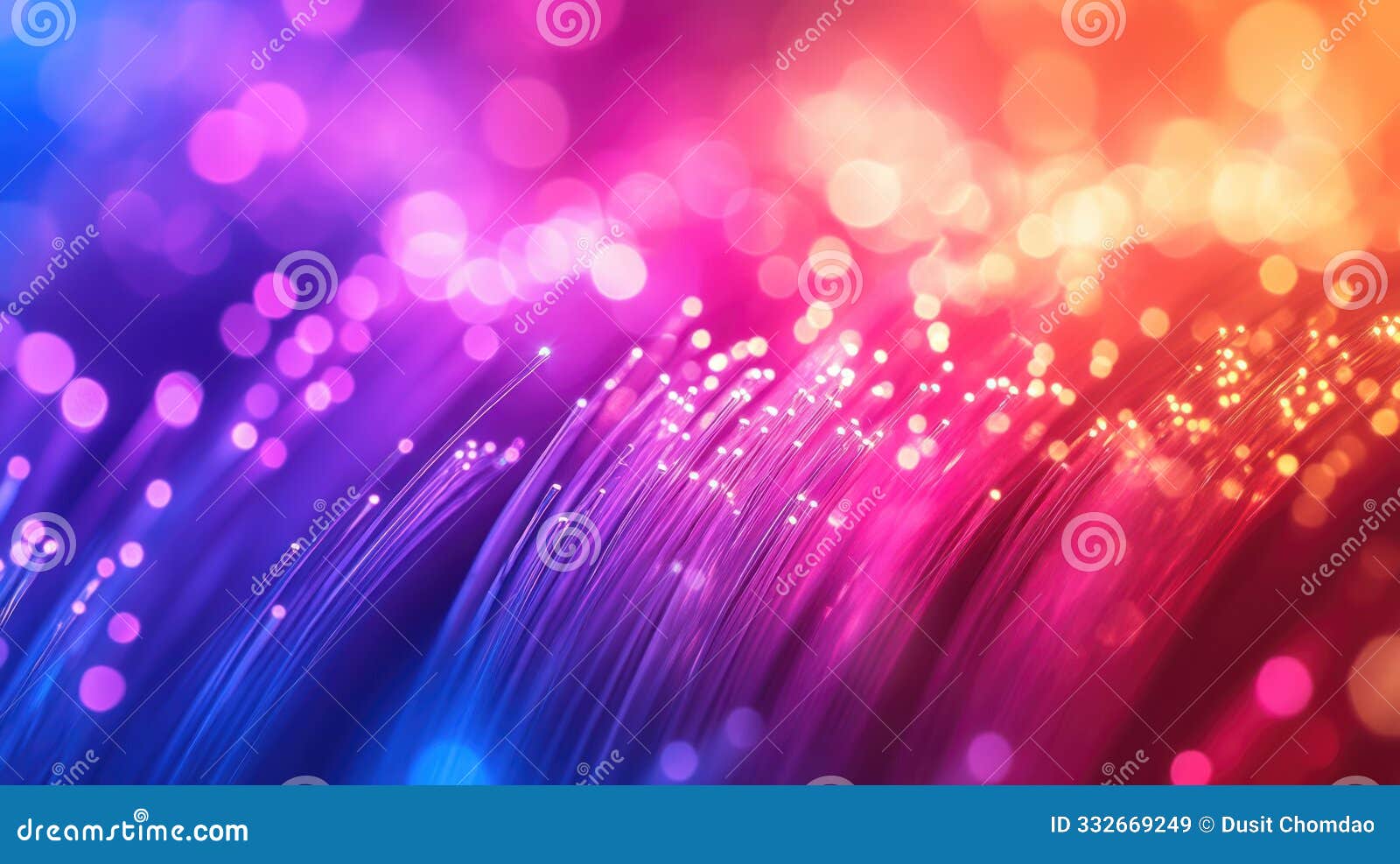 Fiber Optic Communication Networks, Visualizing Light Transmission And ...