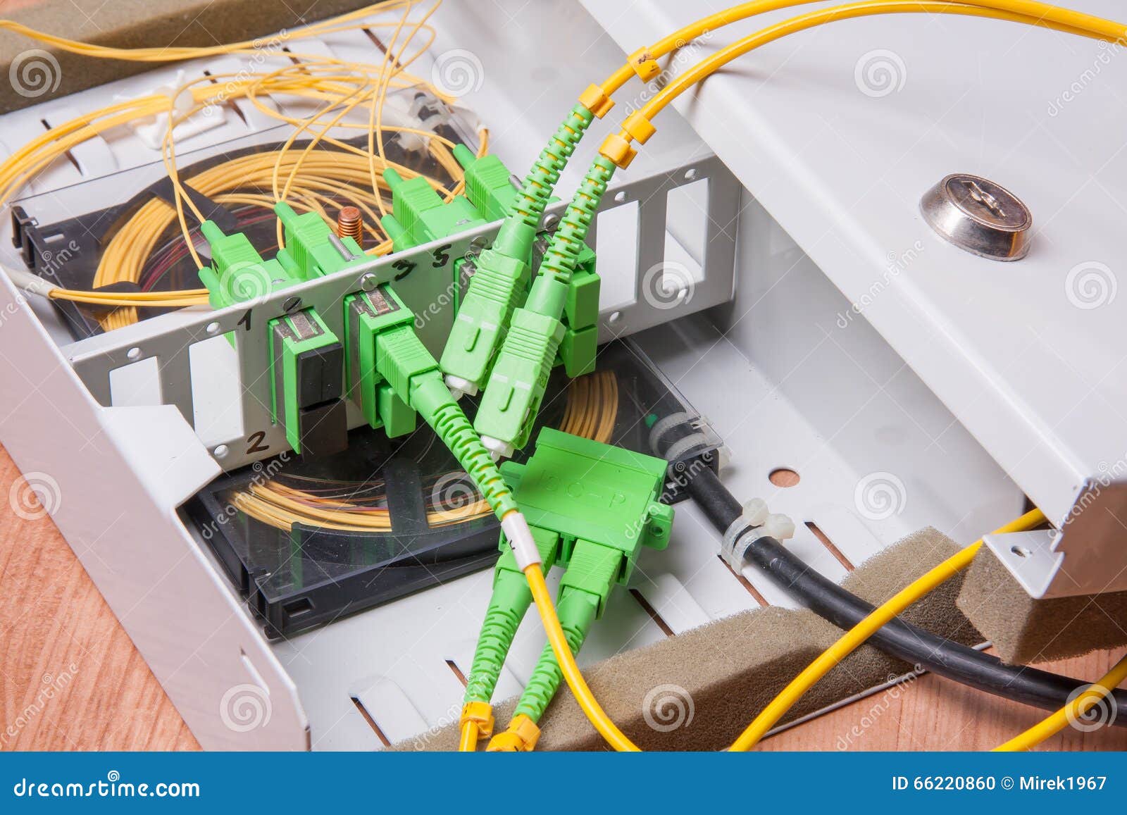 Fiber optic stock photo. Image of optic, internet, repair - 66220860