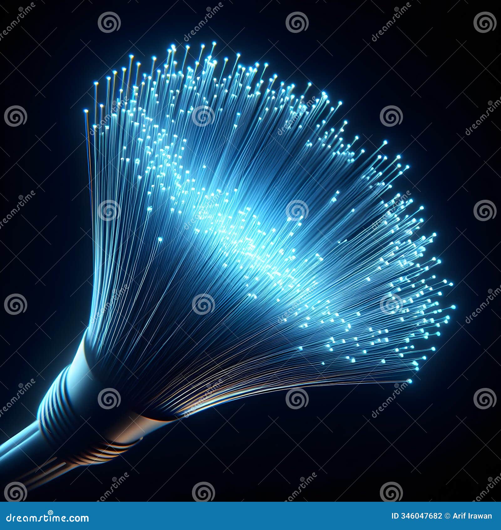 Fiber Optic High Speed Internet Connection Stock Illustration ...