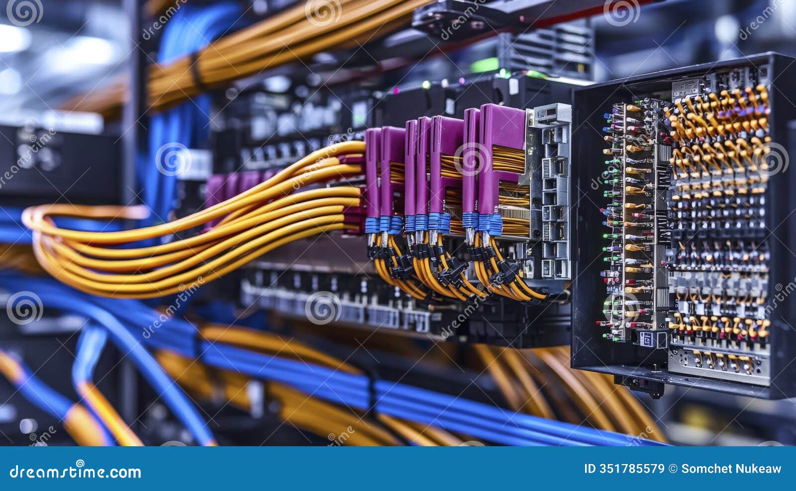 Fiber Optic Infrastructure Connecting the Future Technology Hub ...