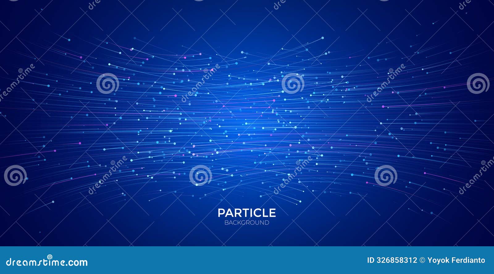 Fiber Optic Luminous Lines Moving in Opposite Direction Stock ...
