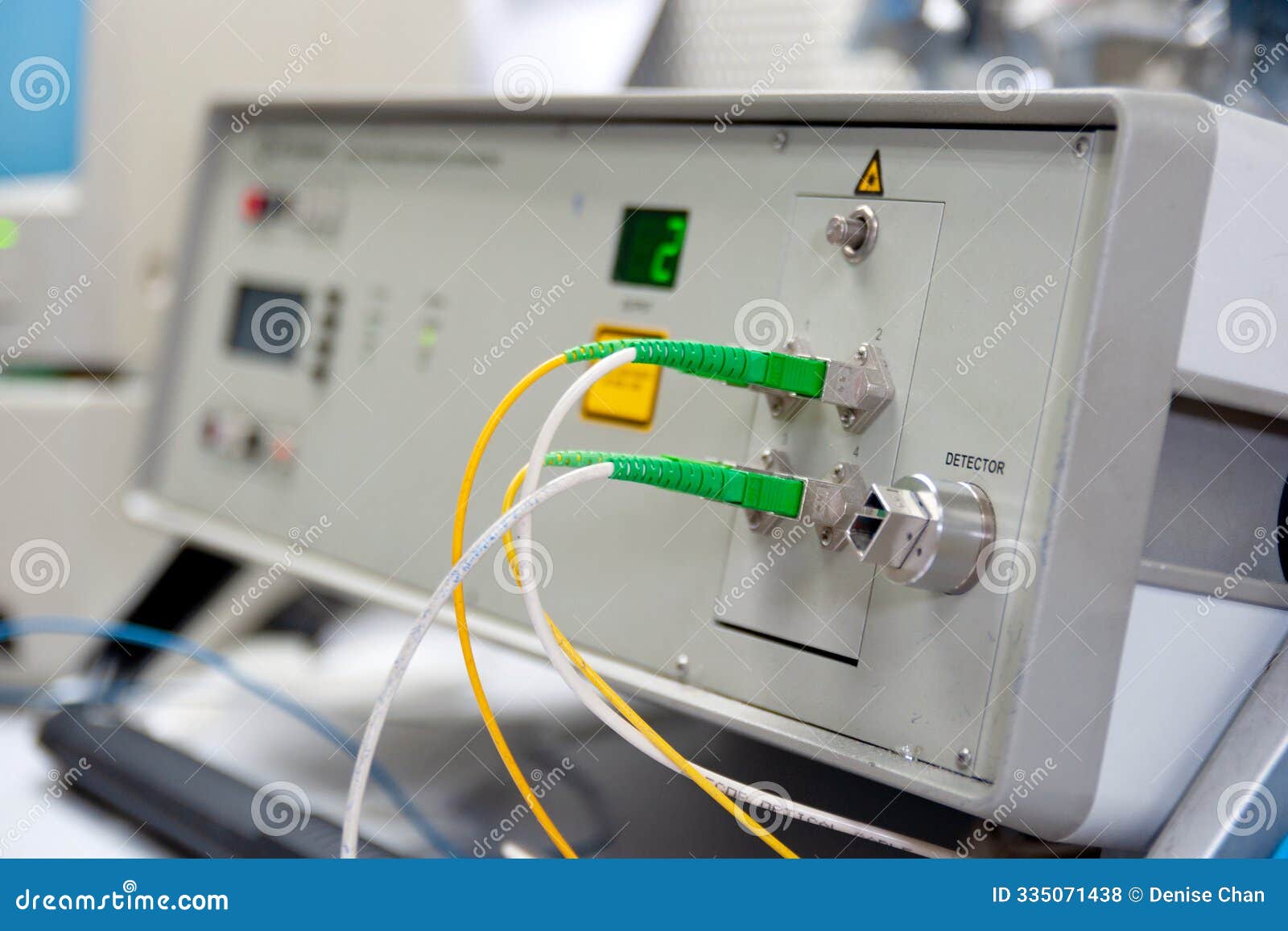 Patch cord in testing stock photo. Image of telecommunications - 335071438