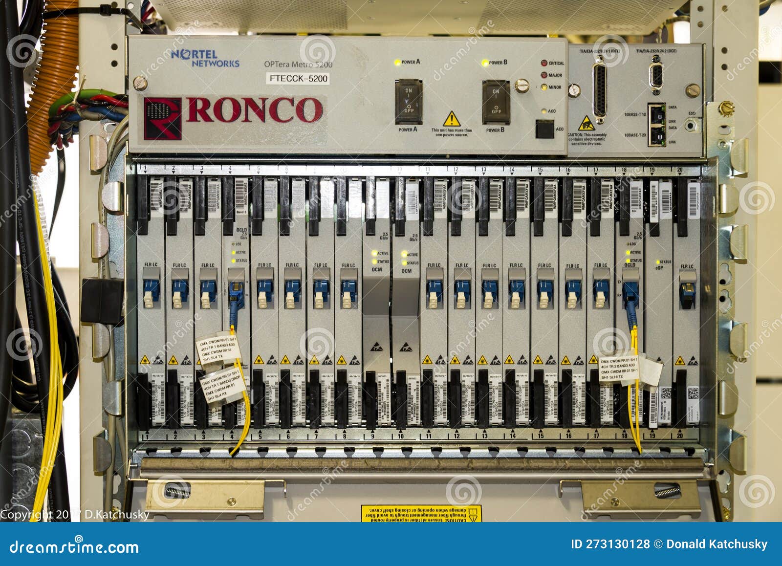 Fiber Optic repeater hub editorial stock photo. Image of fiber - 273130128