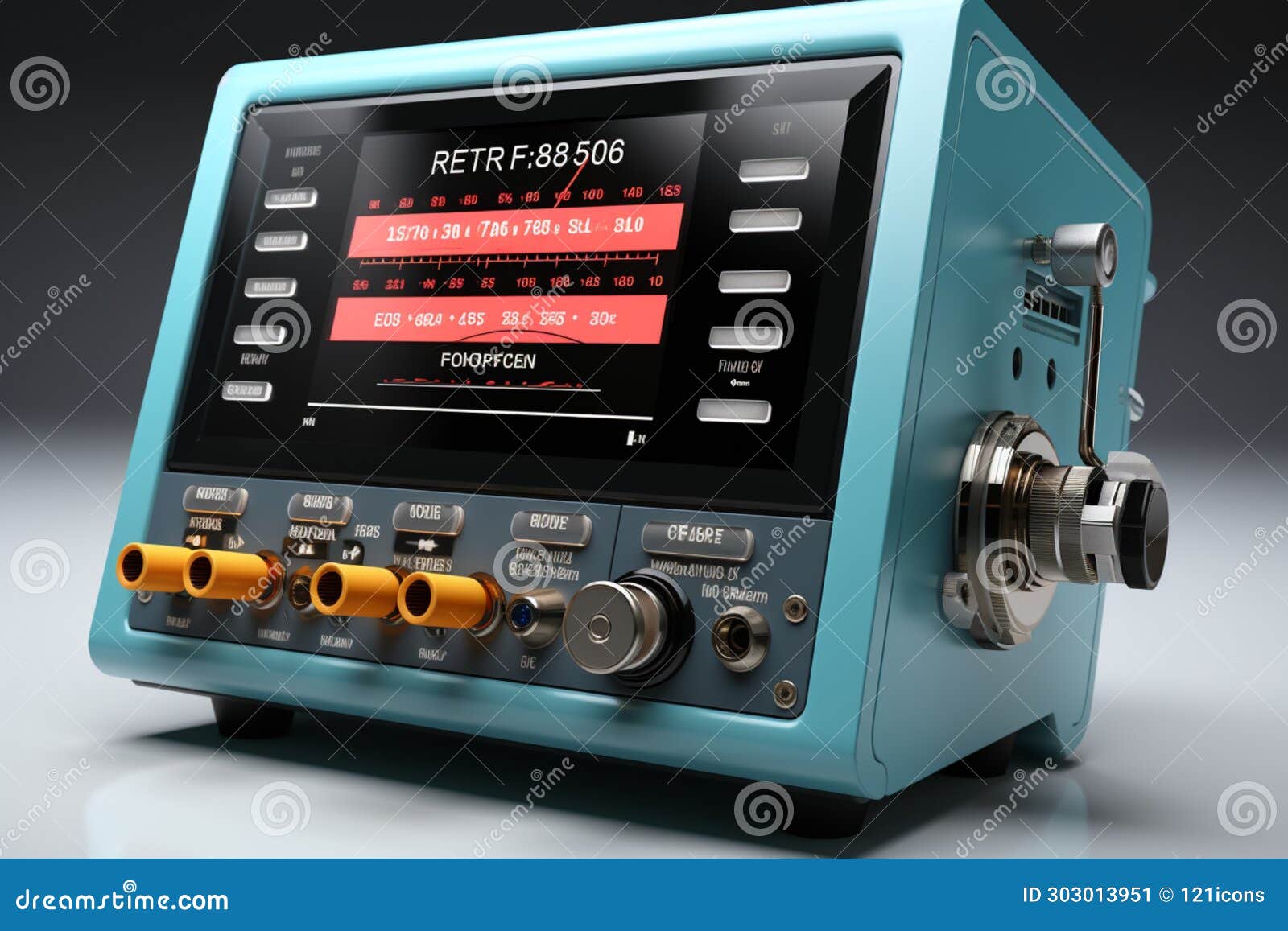 Fiber Optic Tester stock illustration. Illustration of background ...
