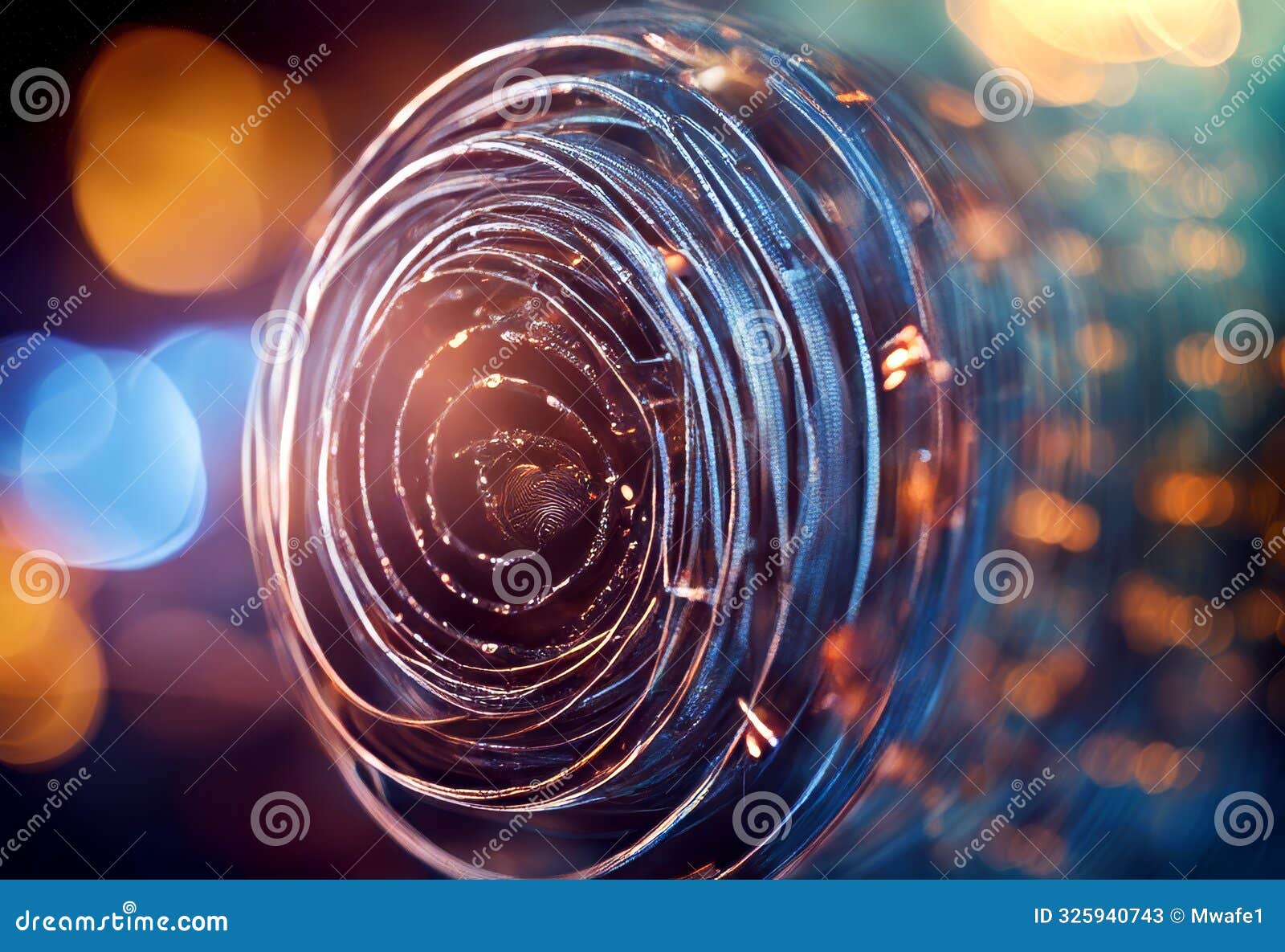 Fiber Optical Connection Cyberspace Web Networking Online Bandwidth ...