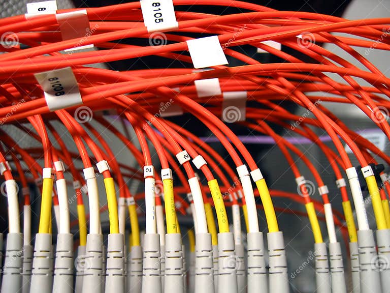 Fiber Optical Network stock image. Image of communications - 955087
