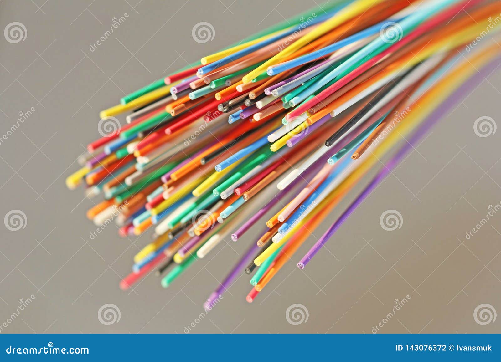 Fiber Optical Network Cable Stock Photo - Image of hitech, light: 143076372