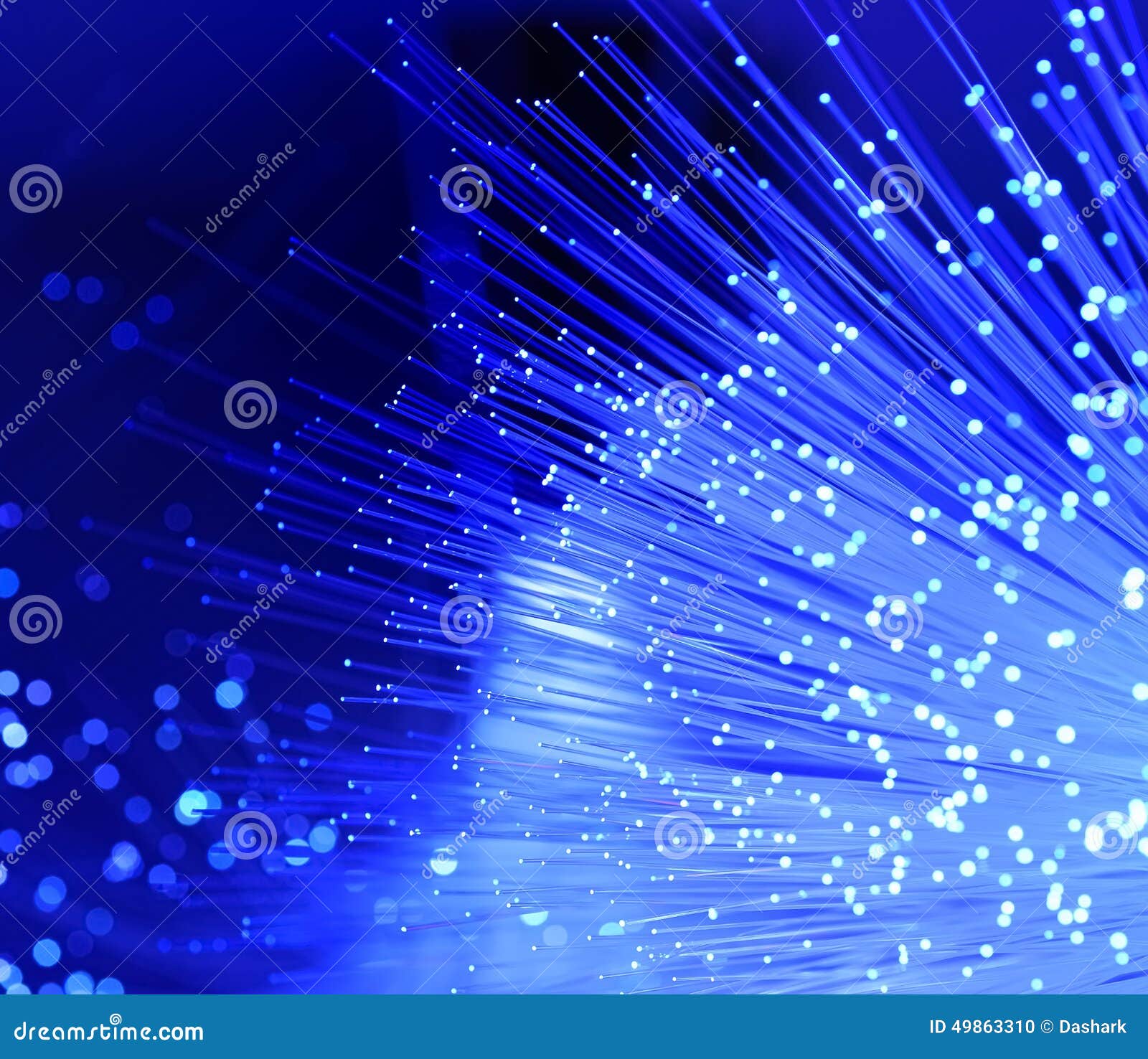 Fiber Optical Network Cable Stock Photo - Image of communication ...