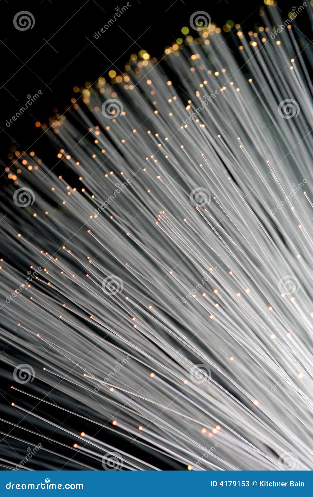 Fiber Optics stock image. Image of modern, communication - 4179153