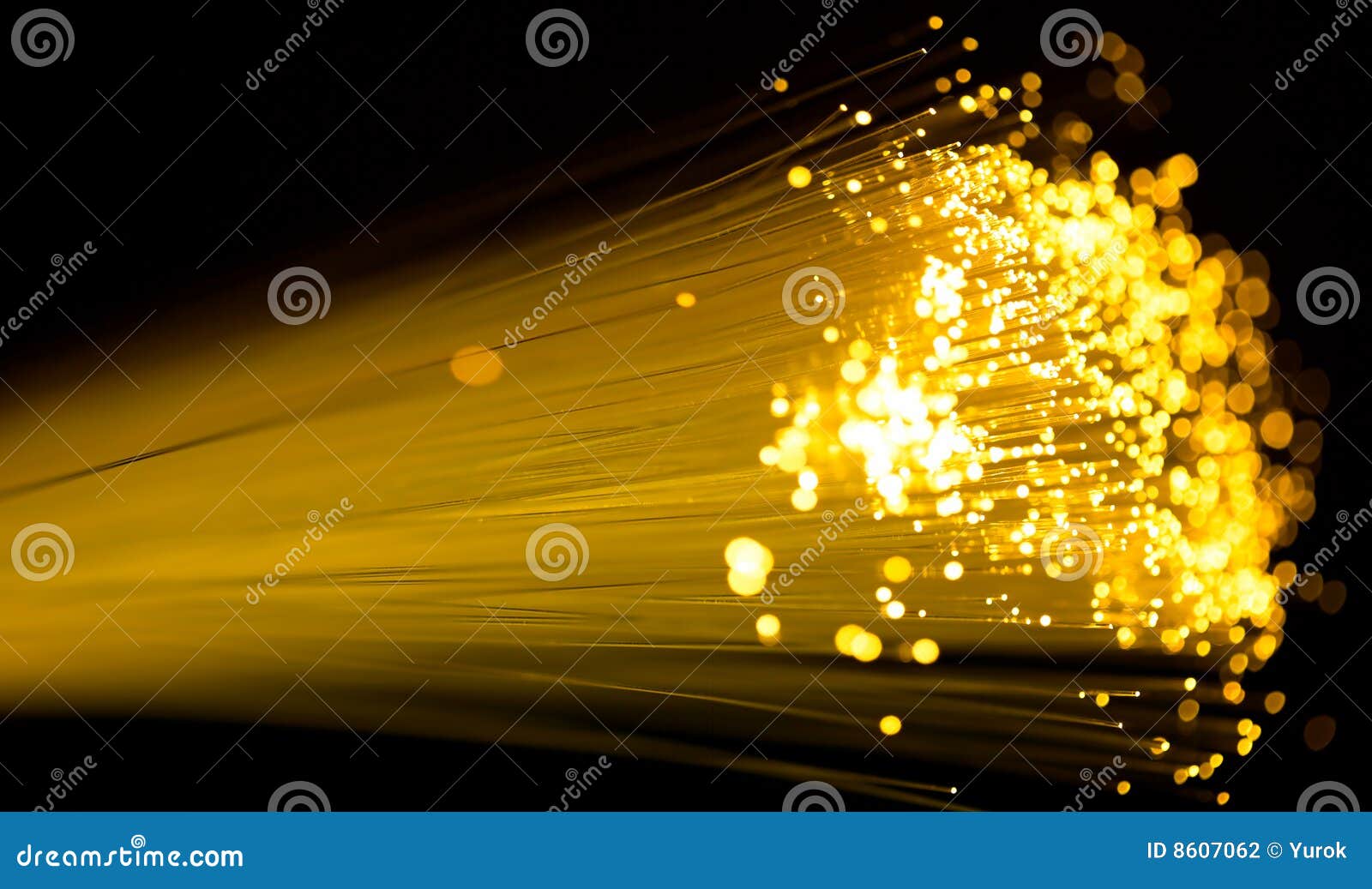 Fiber optics stock photo. Image of glass, optic, glowing - 8607062